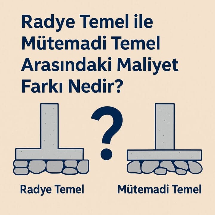 Radye Temel ile Mütemadi Temel Arasındaki Maliyet Farkı Nedir? - Şile ...